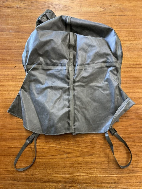 M3 IMPERMEABLE CHEMICAL Hood Hazmat Gas Mask 1950’s Rare TAP HOOD $100. ...