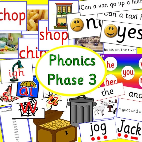 PHONICS PHASE 3 teaching resources TO PRINT - Letters and Sounds- KS1 ...