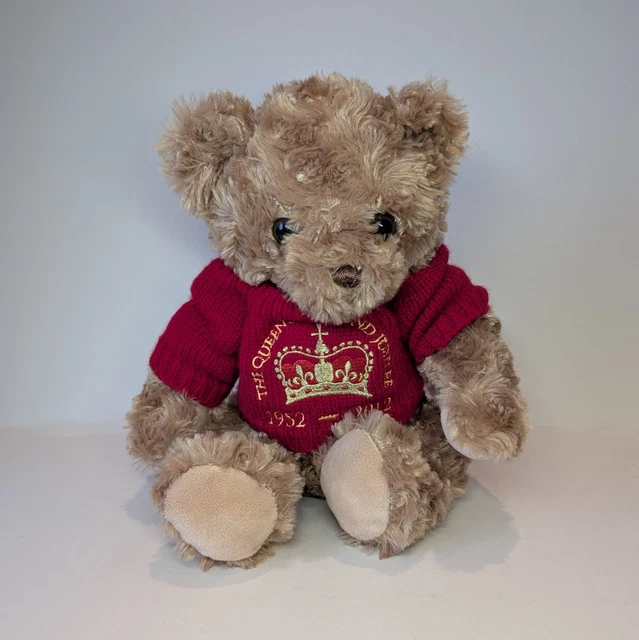 KEEL TOYS THE Queen's Diamond Jubilee 1952-2012 Teddy Bear Soft Toy ...