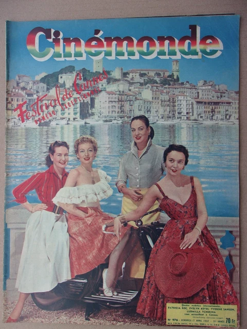 CINÉMONDE N°976 DE 1953: Cannes 53-Rita Hayworth-Tati-Walt Disney ...