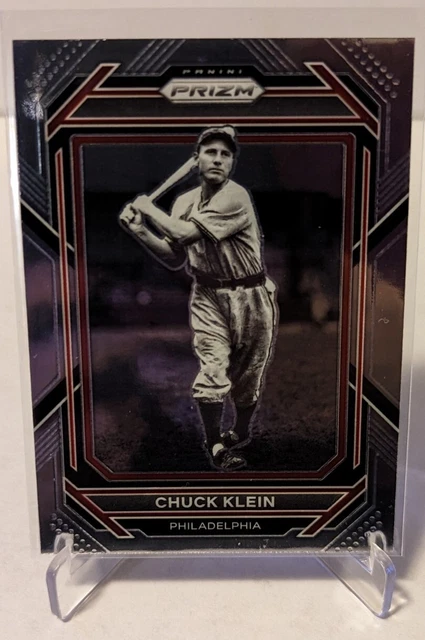 CHUCK KLEIN #182 2023 Panini Prizm Philadelphia Phillies 🔥🔥 Pirates ...