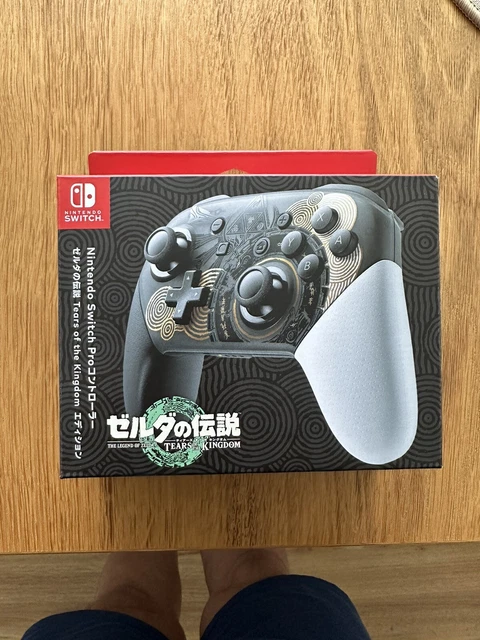 NINTENDO SWITCH PRO Controller Zelda Tears of the Kingdom Edition NEU ...