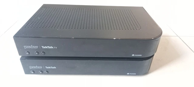 TALKTALK YOUVIEW BOX Huawei DN372T 320GB PVR Dual Tuner HD Recorder ...