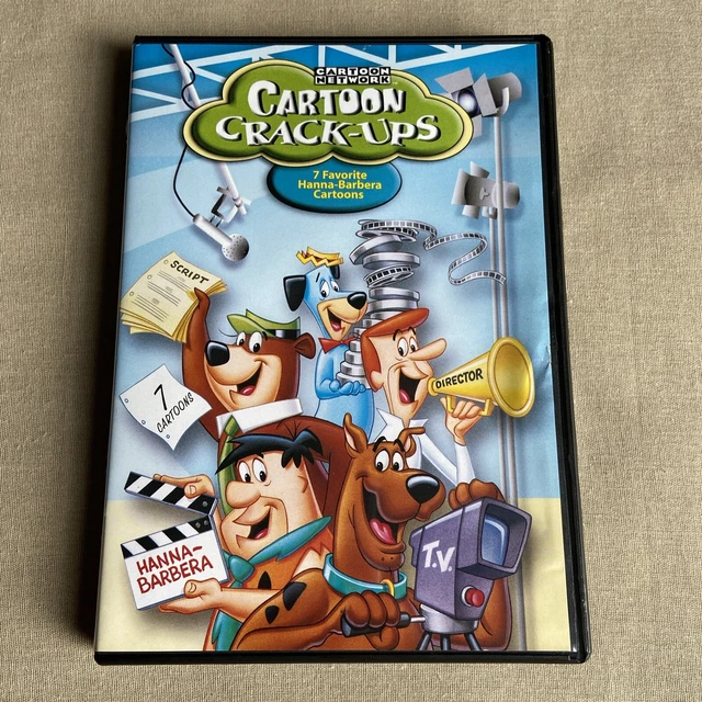 CARTOON NETWORK CRACK-UPS (DVD) 7 Hanna-Barbera Scooby-Doo Flintstones ...