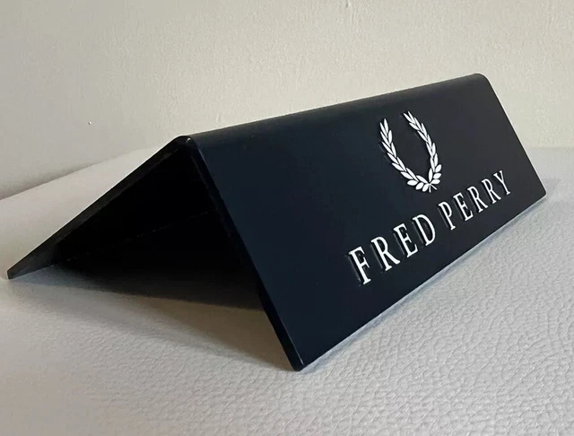 FRED PERRY SHOP Sign Advertising Sign Retro London UK - MOD Weller ...