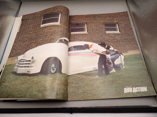 ROD ACTION MAGAZINE October 1990 Hot Street Machines Paint Upholstery ...