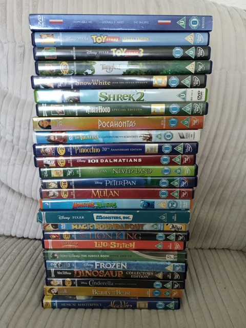 25 DISNEY/DREAMWORKS MOVIES Family/Children's Dvds EUR 35,13 - PicClick IT