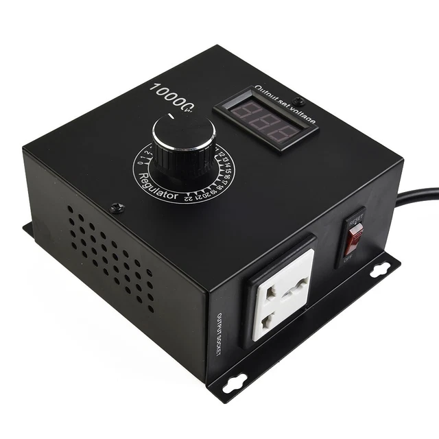 SPANNUNGSREGLER REGLER TRANSFORMATOR Variabel 220VAC Controller High ...