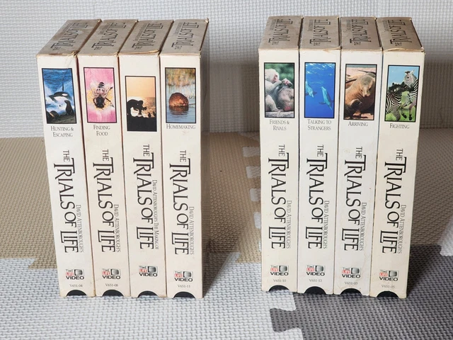 DAVID ATTENBOROUGH'S THE Trials of Life Arriving (VHS, 1991) EUR 6,62 ...