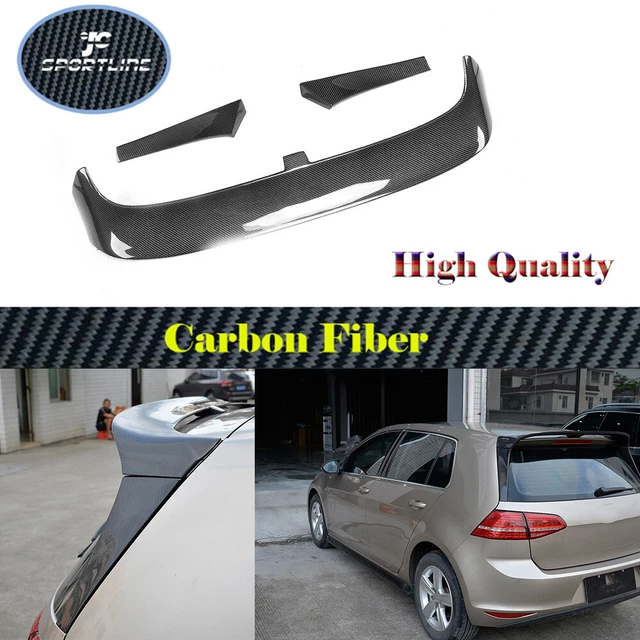 REAR ROOF SPOILER for Volkswagen VW Golf 7 MK7 Base R Line 14+ Real ...