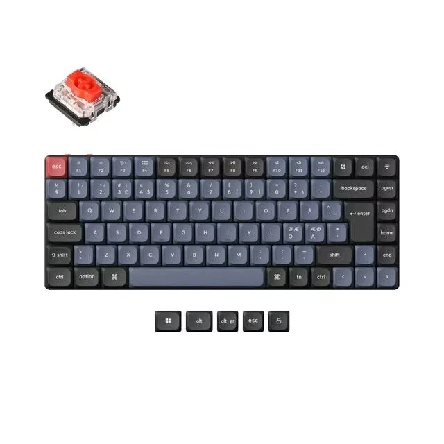 KEYCHRON K3 PRO Wireless Mechanical Keyboard -K Pro Red Switches (ANSI ...