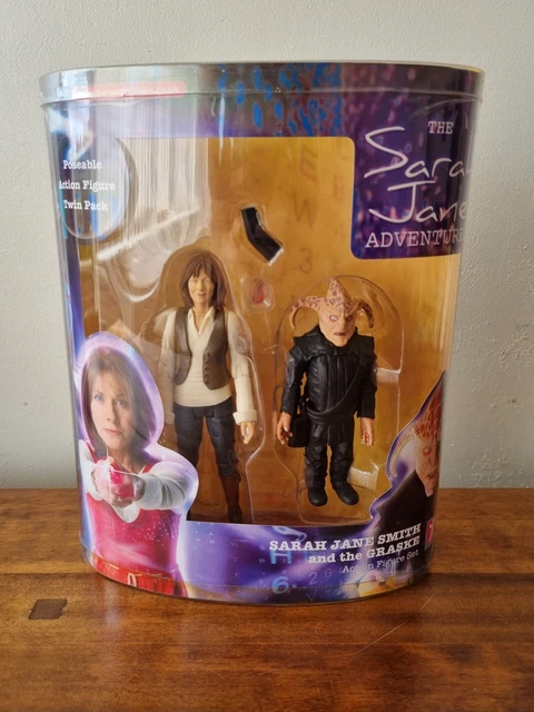 SEALED SJA SARAH Jane Smith & The Graske 5" Twin Pack Doctor Who ...