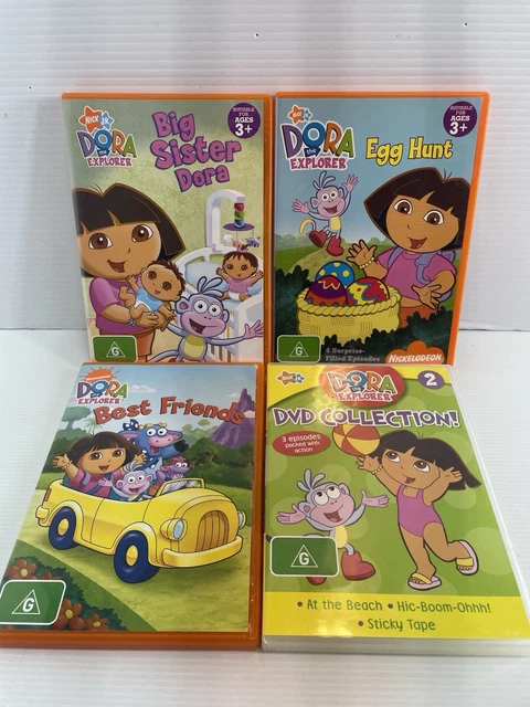 DORA THE EXPLORER Set of 4 DVDs Nickelodeon Children Kids Region 4 Lot ...