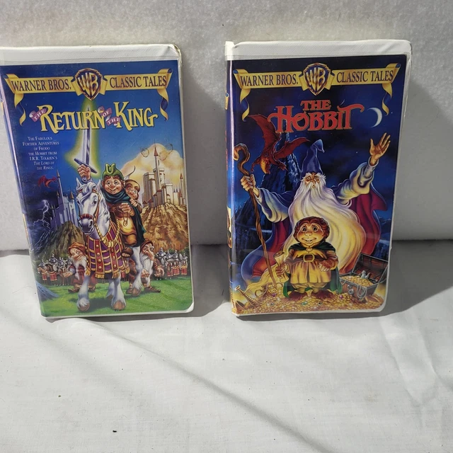 THE HOBBIT RETURN Of The King VHS Box Set Animation Classics Lord Of ...