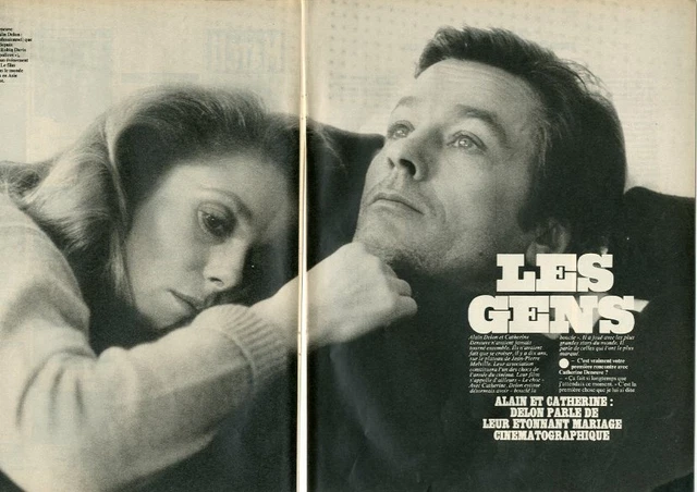 COUPURE DE PRESSE Clipping 1982 Alain Delon Catherine Deneuve (4 pages) EUR 5,00 - PicClick FR