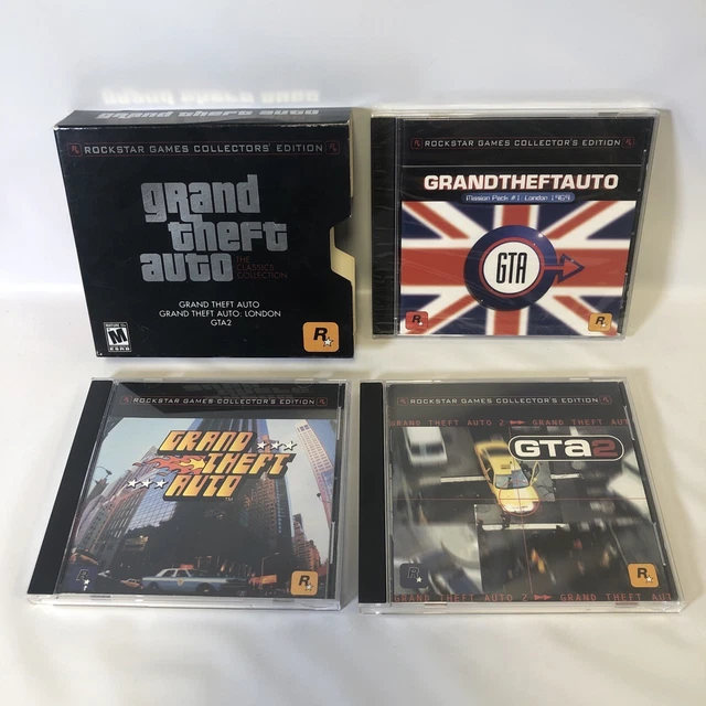 GRAND THEFT AUTO Classics Collection (PC CD-ROM, 2004) scellé Londres ...