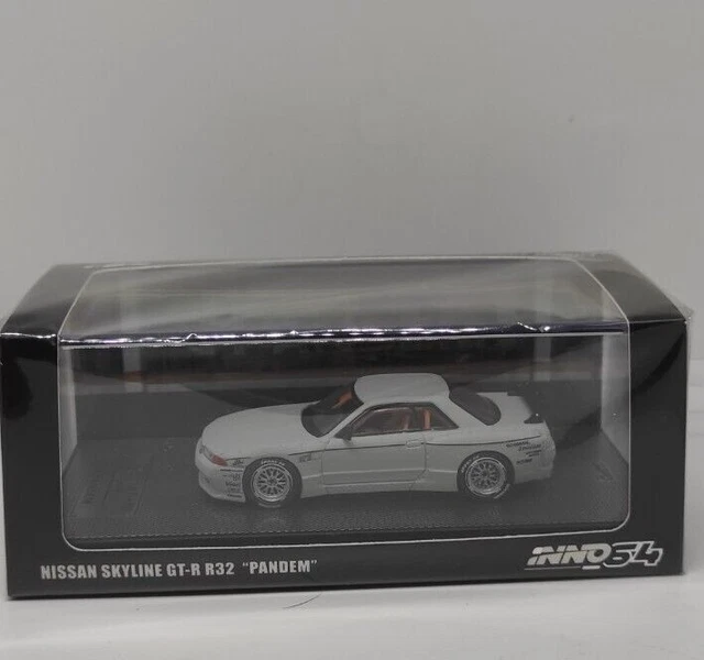 INNO 64 NISSAN Skyline GT-R R32 Pandem Rocket Bunny JDM Legend Grigio ...