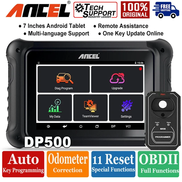 DP500 KFZ CLUSTER Kalibrierung OBD2 Diagnosegeräte ECU Reset Mileage ...