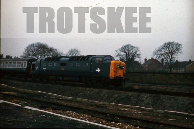 35MM SLIDE BR British Rail Diesel Loco Class 55 55007 1976 Original £3. ...