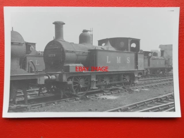 PHOTO LMS 0-6-0T Ex Midland Rly Class 1377 Loco No (4)1779 £2.00 ...