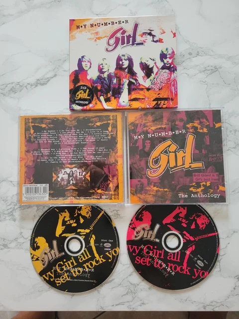 RARE 2CD - GIRL -2001- My Number The Anthology - Def Leppard LA Guns ...