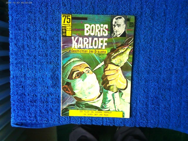 BORIS KARLOFF HEFT Nr. 6 * BSV (Verlag) * Zust. 1-2, 2 Plus EUR 1,00 - PicClick DE