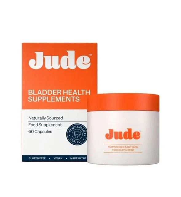 JUDE BLADDER HEALTH SUPPLEMENTS 60 Capsules - Vegan - Gluten Free NEW £ ...