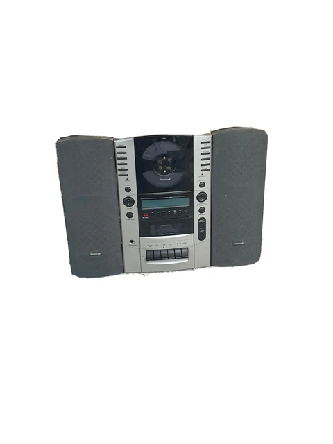 VINTAGE AMSTRAD CD Radio Cassette Stereo System Hi-Fi Alarm Clock ...
