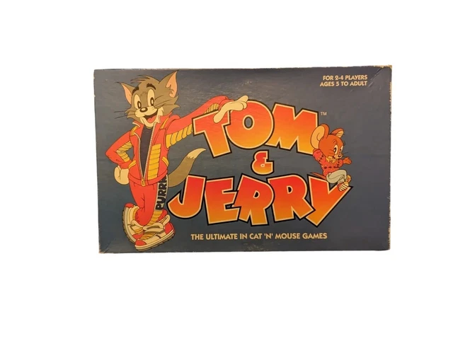 TOM AND JERRY Board Game Complete Vintage Paul Lamond Games 1990 New ...