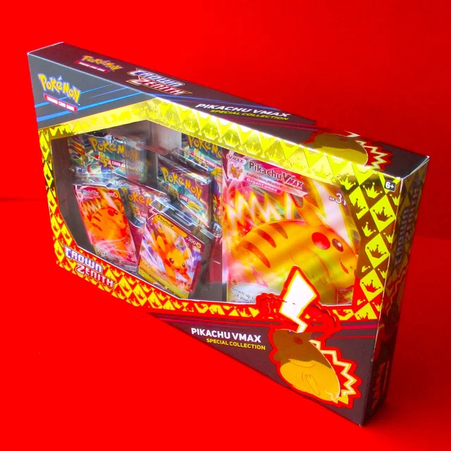 PIKACHU VMAX POKEMON Crown Zenith Special Collection Box Set Factory ...