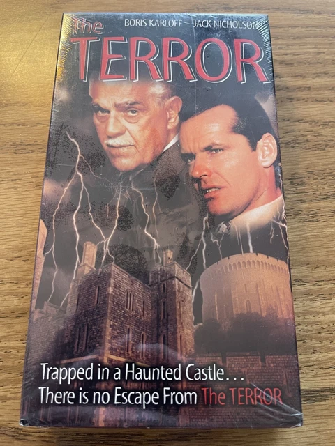 THE TERROR (VHS, 1963) Jack Nicholson, Boris Karloff - New & Sealed! £3 ...