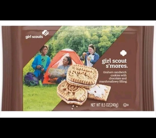 GIRL SCOUT COOKIES S’mores- 10 Boxes 2025 Cookies On Hand £68.73 - PicClick UK
