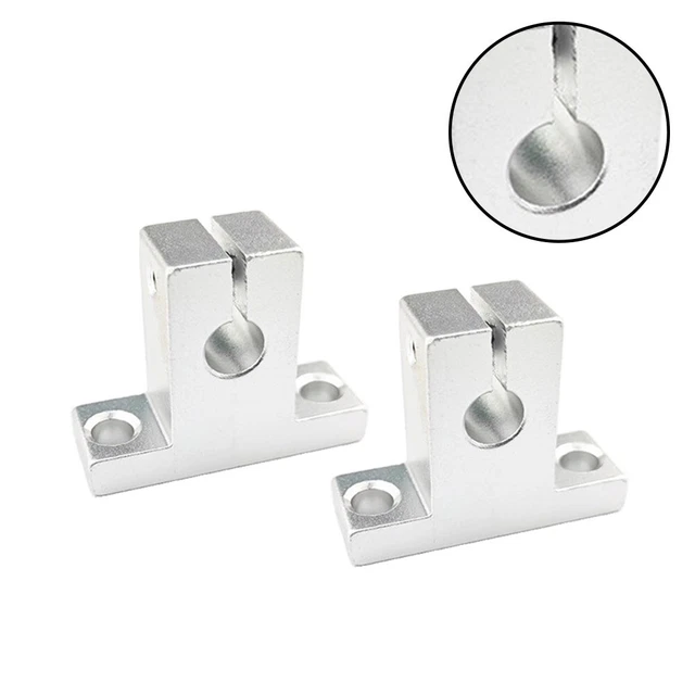GUIDE DE RAIL en aluminium support de tige de mouvement linéaire ...