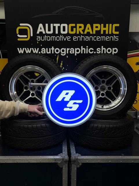 FORD RS LIGHT Up Sign - RS MK1 Escort Illuminated Sign £129.00 ...