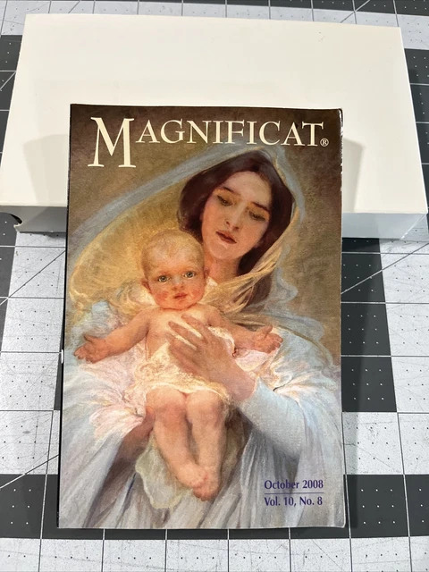 MAGNIFICAT MONTHLY PRAYER Book Catholic Mass Magazine October 2008 Vol ...