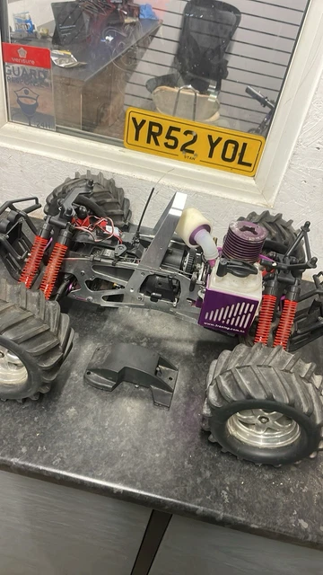 HPI SAVAGE RC Monsrer Truck Nitro £104.68 - PicClick UK