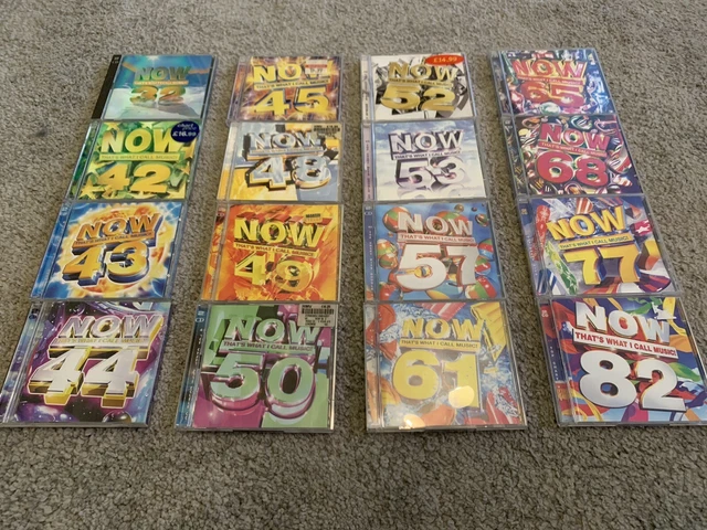 NOW THAT'S WHAT I Call Music Bundle/Job Lot x 16 CDs £22.99 - PicClick UK