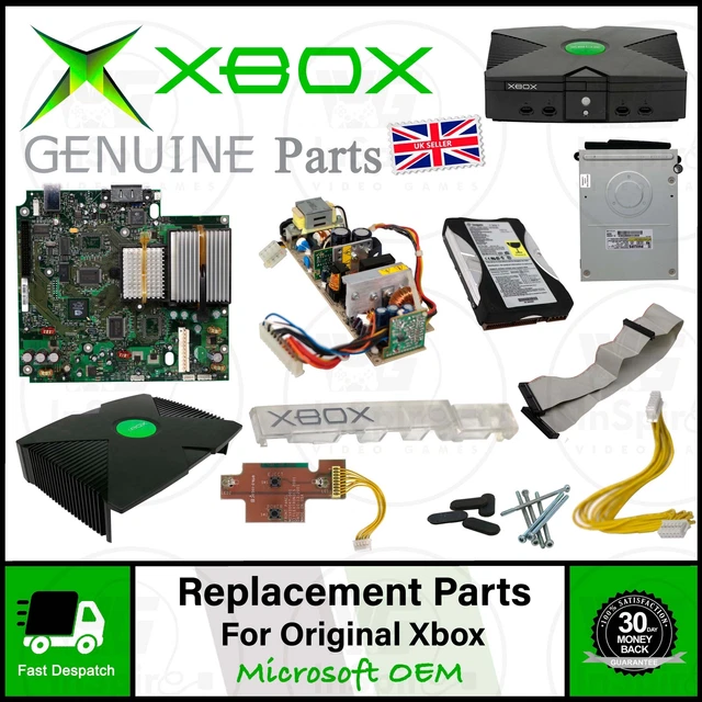 GENUINE REPLACEMENT PARTS for Microsoft Original Xbox Consoles | You ...