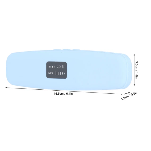 (BLUE)BONE CONDUCTION SLEEP Speaker Portable Rechargeable Sleep Aid ...