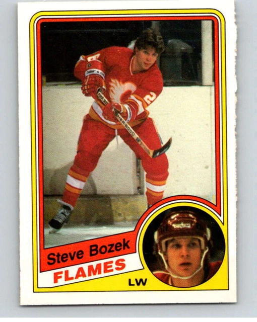 1984-85 O-PEE-CHEE #220 Steve Bozek Calgary Flames V64323 EUR 0,80 ...
