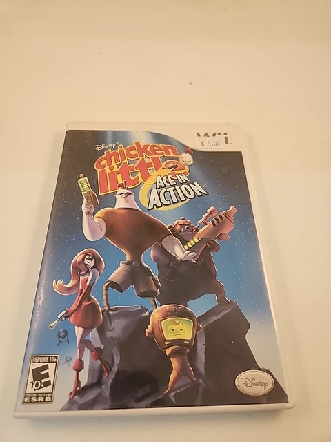 DISNEY CHICKEN LITTLE ACE IN ACTION Nintendo Wii CIB (TESTED) £7.24 ...