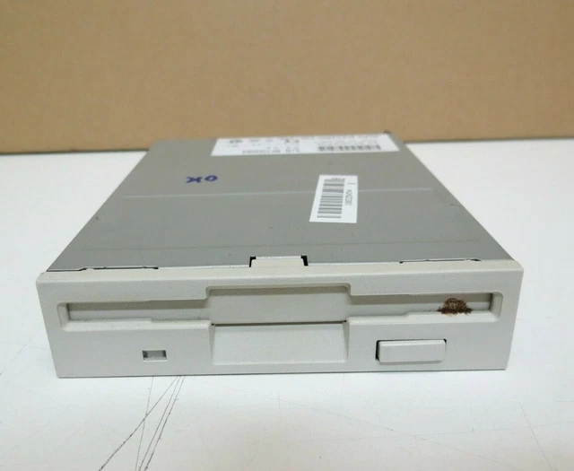 DISQUETTE FLOPPY DISQUE 1,44 MB Alps Electric DF354H090F Blanc EUR 14 ...