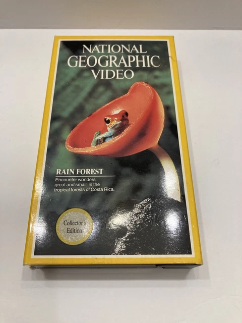 NATIONAL GEOGRAPHIC VIDEO - Rain Forest [VHS] $20.97 - PicClick CA
