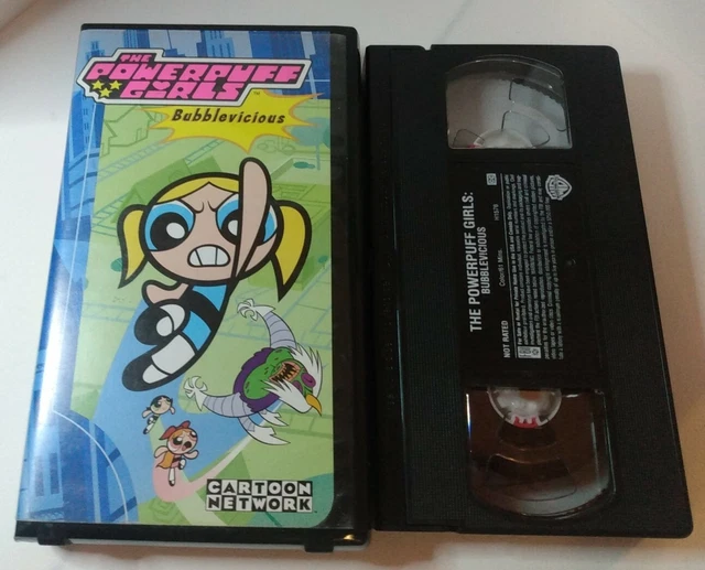 THE POWERPUFF GIRLS -Bubblevicious VHS, 2000, Cartoon Network Modified ...