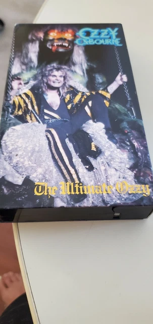 VINTAGE OZZY OSBOURNE - The Ultimate Ozzy VHS 1986 CBS FOX Pre-Owned £12.00 - PicClick UK