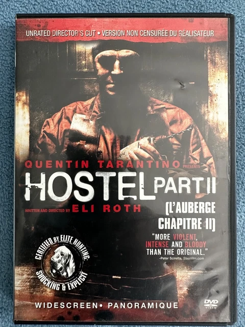 HOSTEL PART II DVD Eli Roth Widescreen Unrated Director's Cut $5.84 ...