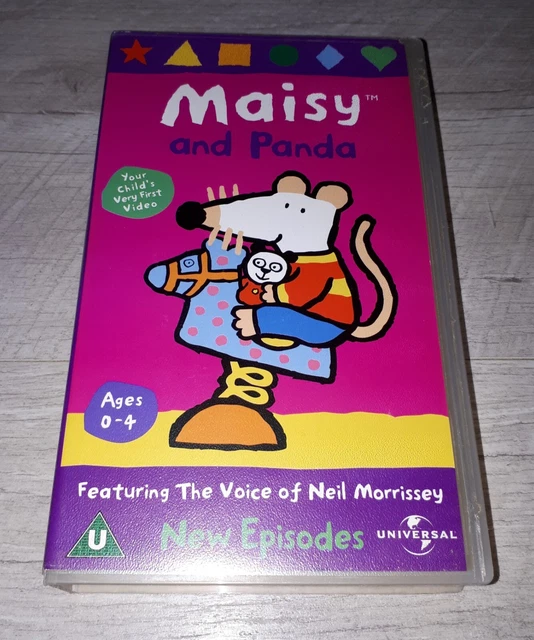 MAISY MOUSE - Maisy and Panda VHS Video Tape (Untested) £2.00 - PicClick UK