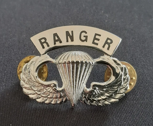 VINTAGE PARACHUTE PIN Airborne US Army Ranger Special Forces Military ...