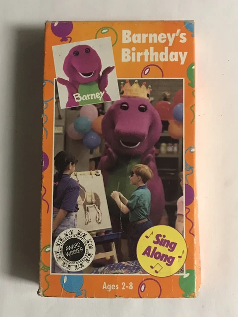 BARNEY VHS - Barney's Birthday (VHS, 1992) EUR 4,49 - PicClick DE