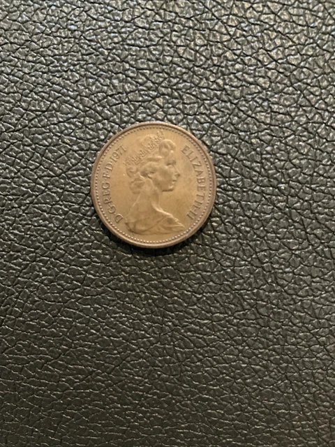 1 NEW PENNY 1971 Elizabeth II RARE Die Cracks Multiple Errors UNC ...